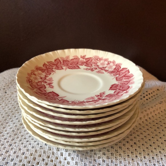 Wedgwood | Dining | Vintage Wedgewood Of Etruria Barlaston Bramble Pink ...